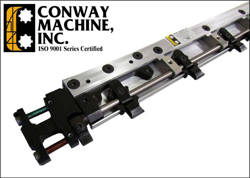 Catalog - Conway Machine - Conway Gripper Bar Complete for Bobst 1260 Die Cutter