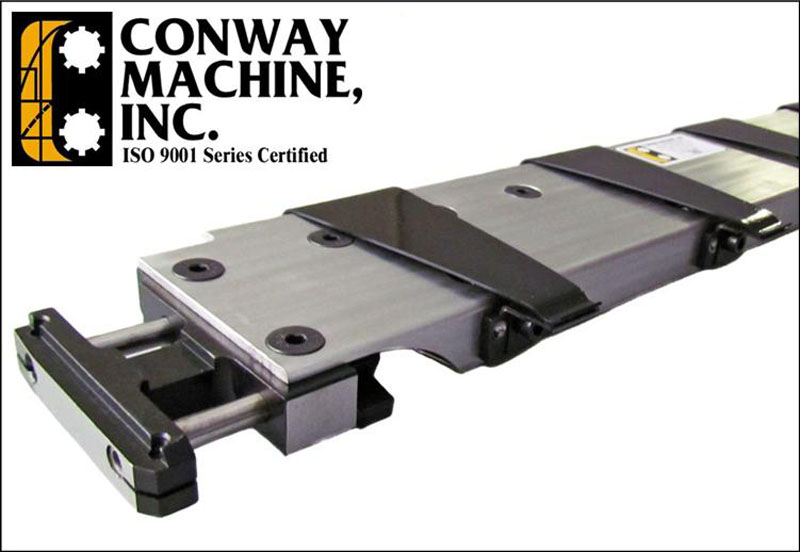 Catalog - Conway Machine - Conway Gripper Bar Complete for Bobst 1420 Die Cutter